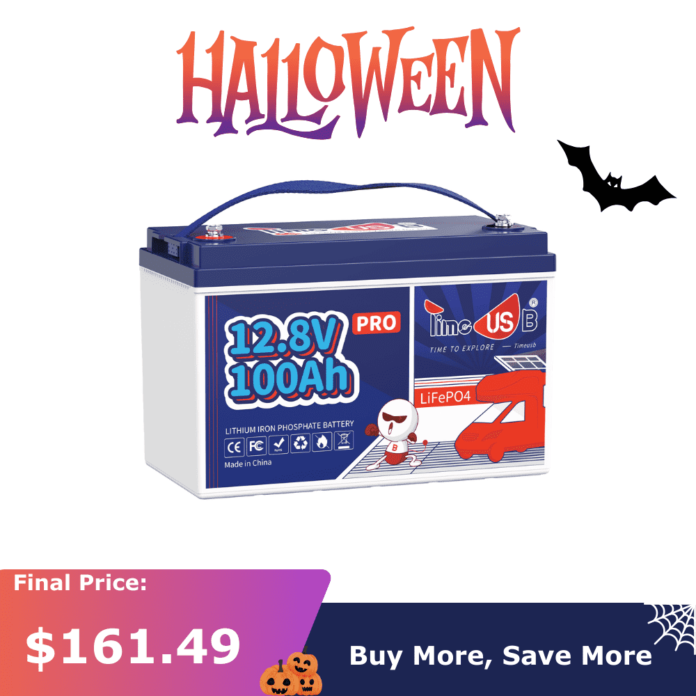 Timeusb 12V 100Ah Group 31 Deep Cycle Battery