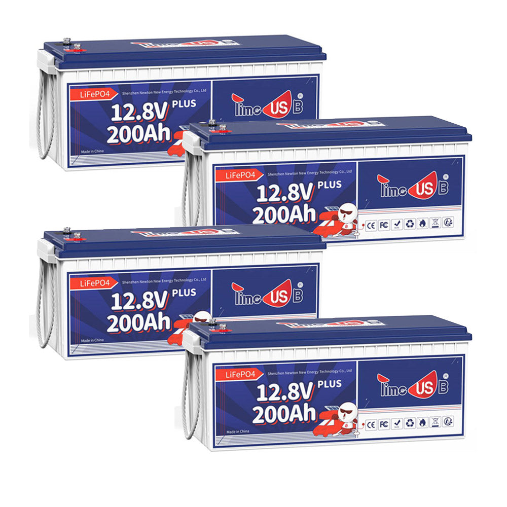 Timeusb 12V 200Ah Plus LiFePO4 Battery