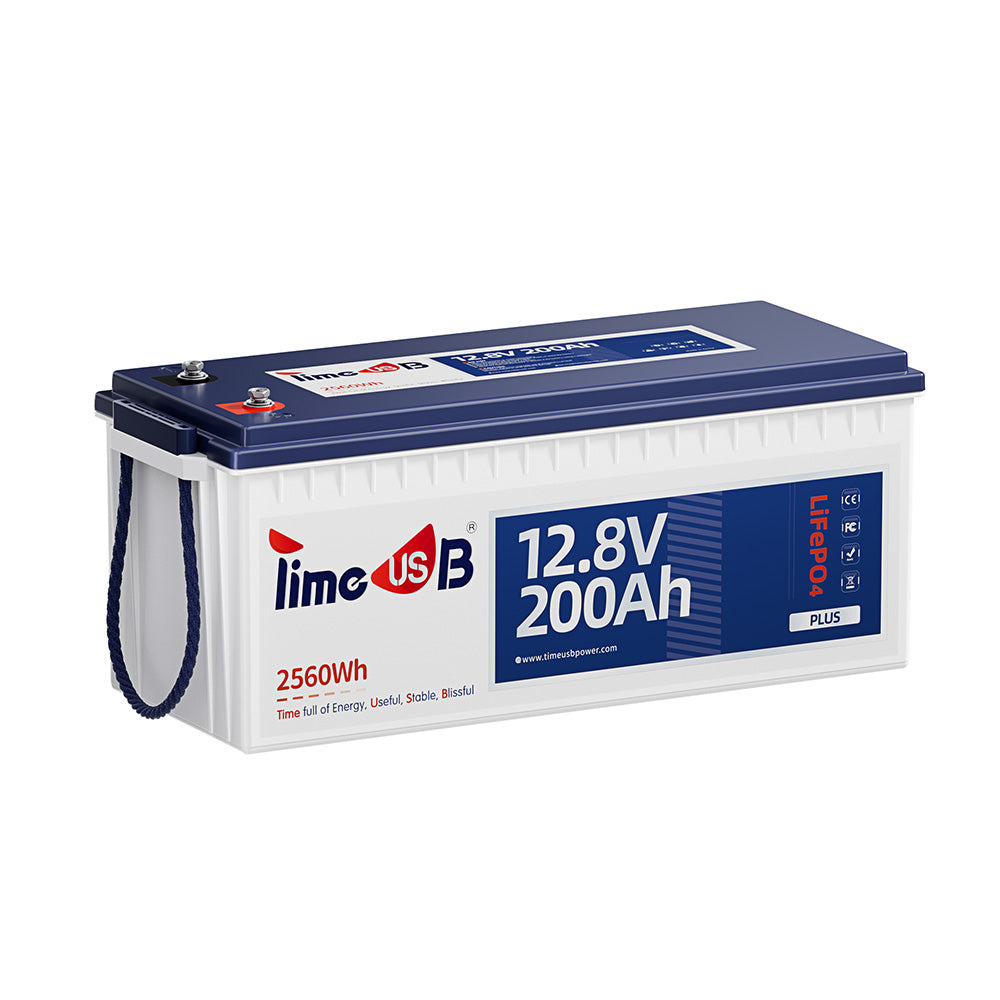 Timeusb 12V 200Ah Plus Deep Cycle Battery